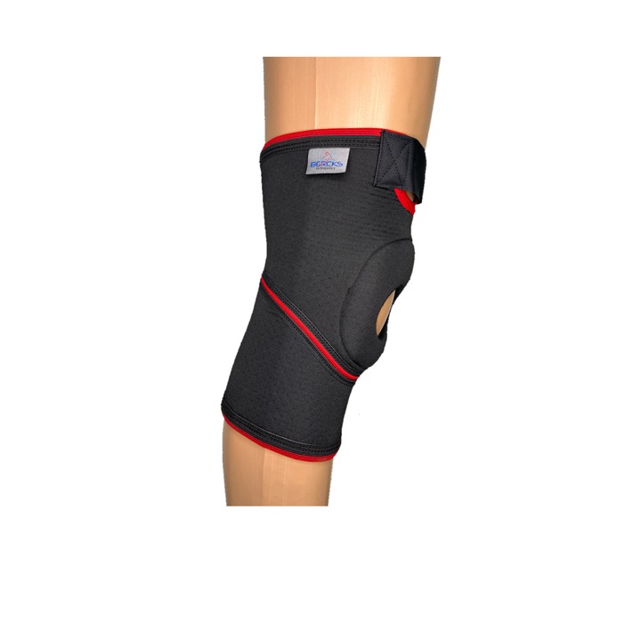 Orteza de genunchi mobila cu suport rotulian deschis, menisc, rotula ...