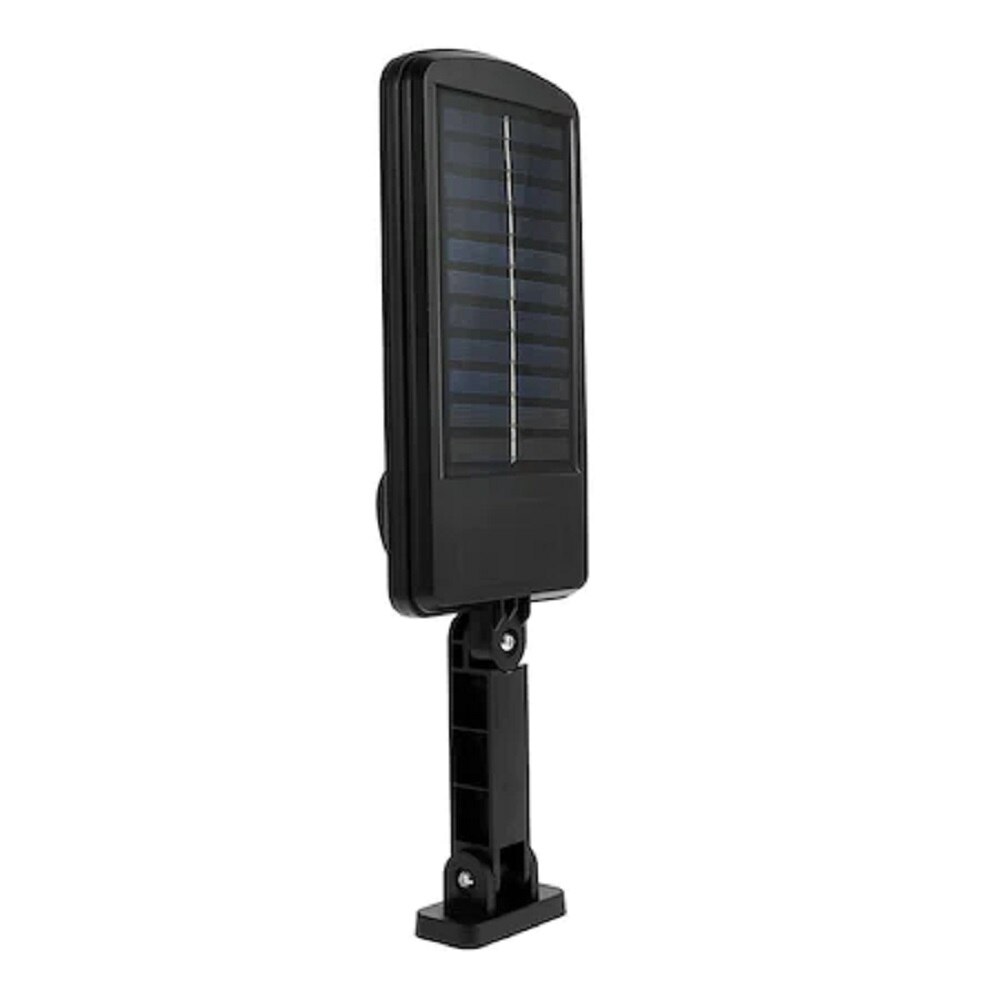 Lampa solara stradala 100 LED SMD, cu senzor de miscare, panou solar ...