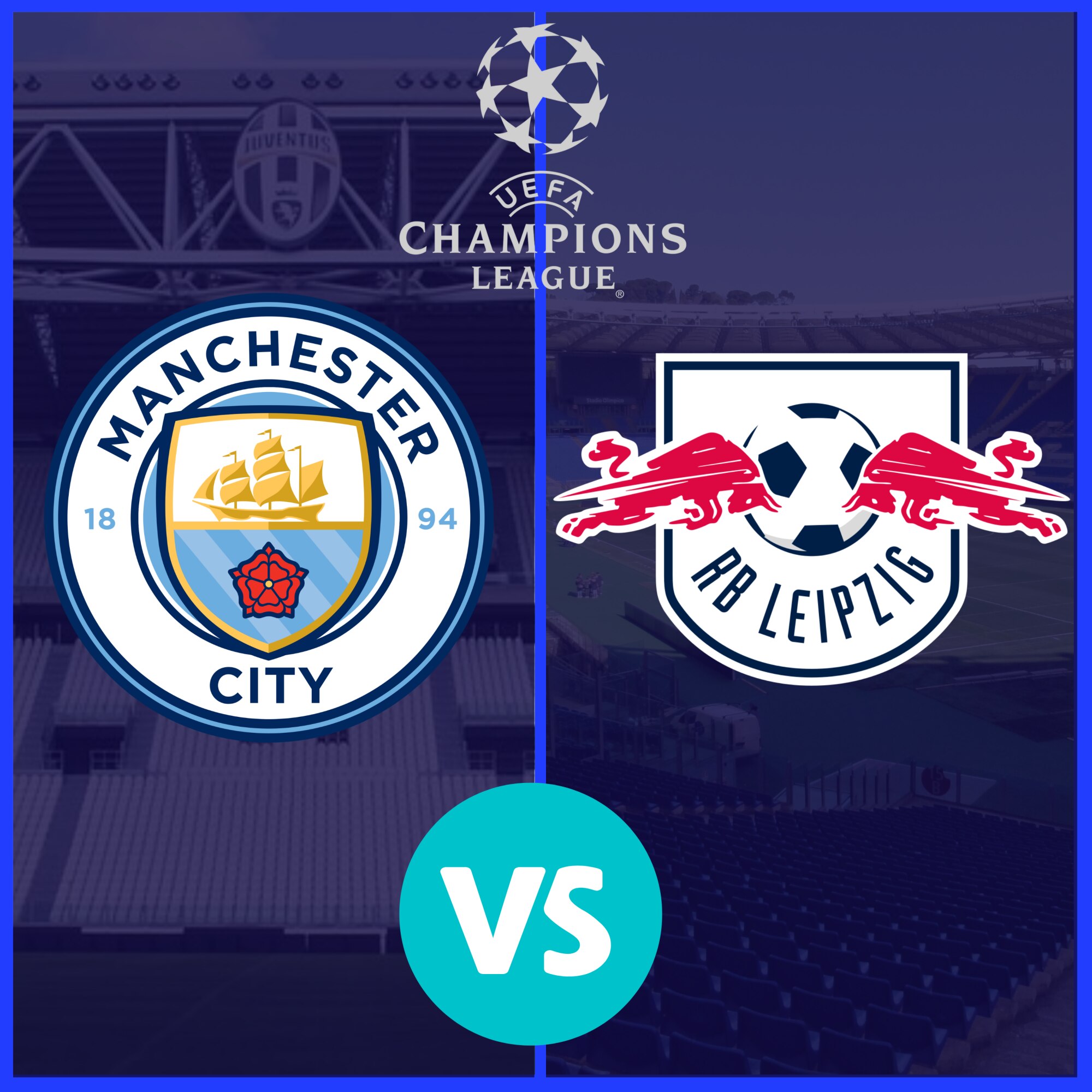 Pachet Fotbal, Manchester City vs RB Leipzig, Champions League, Stadion Etihad Stadium ...