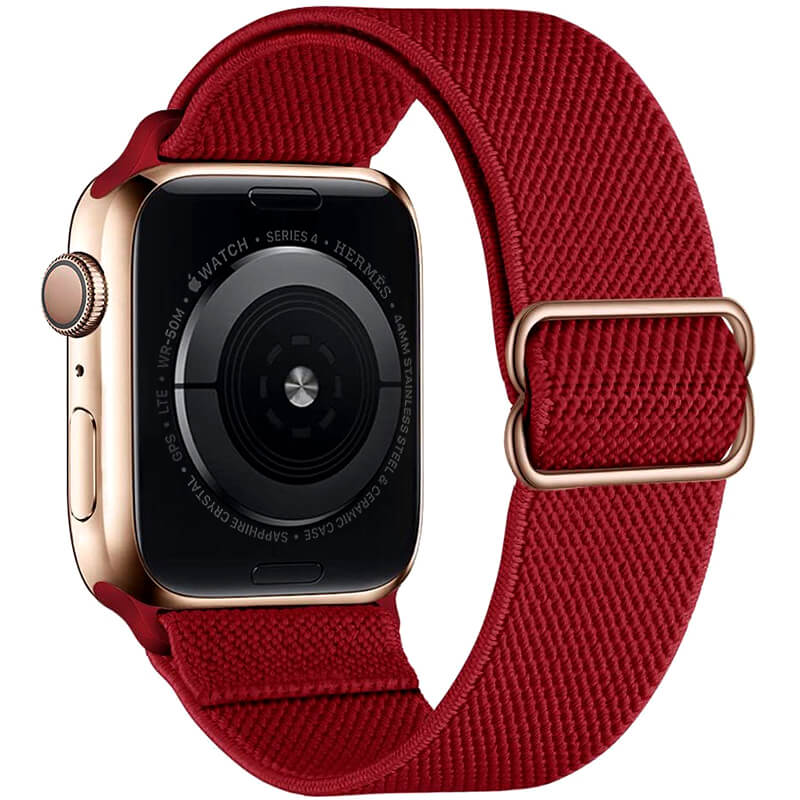Curea Apple Watch, Smartwatcherz, Textil, 38/40/41 mm, Rosu - eMAG.ro
