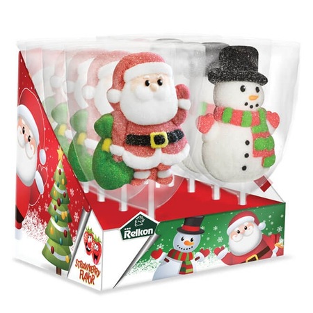 Acadele bezea Mos Craciun Marshmallow 45 gr 12 buc - eMAG.ro