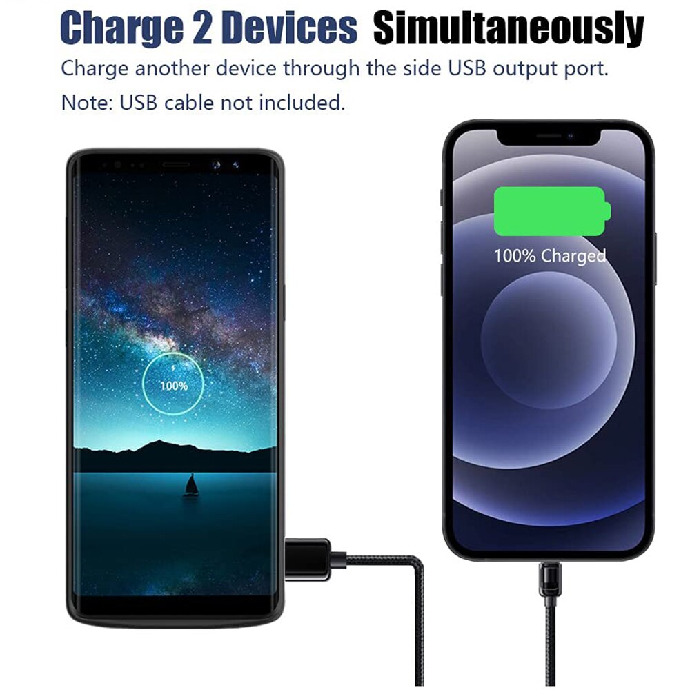 Калъф за телефон със захранваща банка за Samsung Galaxy Note 9 5000mah