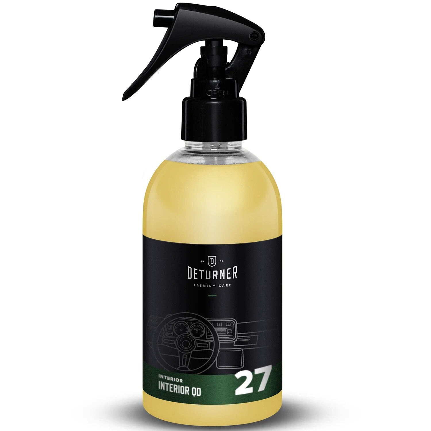 Solutie curatare auto Interior QD, Deturner, 250 ml - eMAG.ro