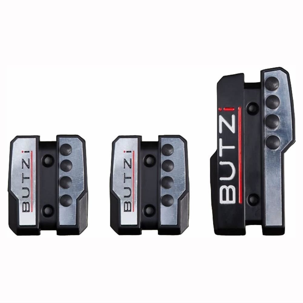 Set 3 bucati ornament protectie pedale aluminiu Butzi BZA1300 - eMAG.ro