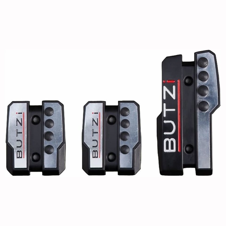 Set 3 bucati ornament protectie pedale aluminiu Butzi BZA1300 - eMAG.ro