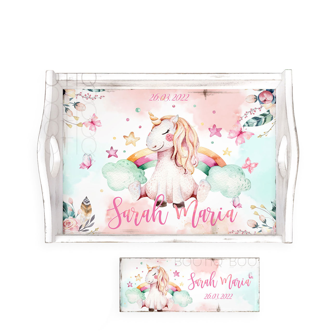 Tavita Mot Unicorn Dreams – Set Aniversar 1 An Tava Mot Personalizata ...