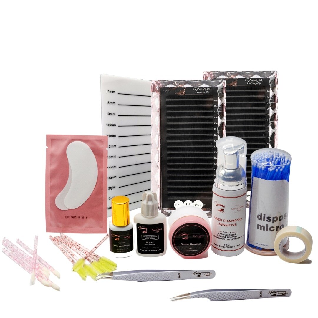 Kit extensii gene, Sophie Lashes - eMAG.ro