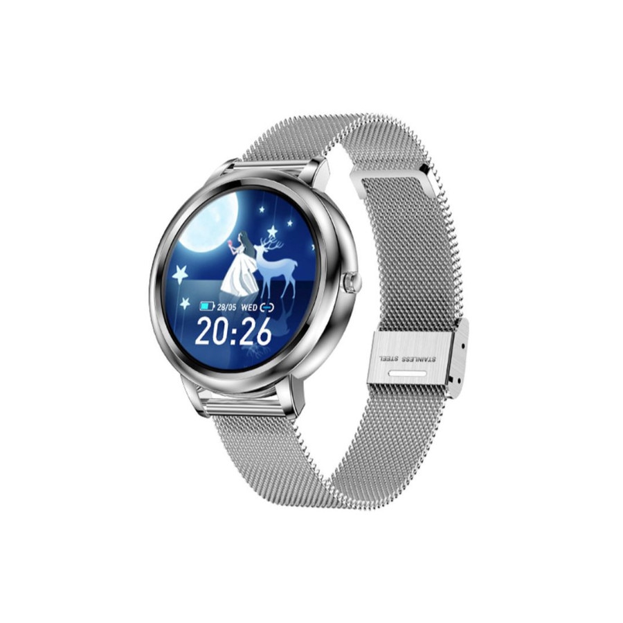 Smartwatch dama, Pacific, Metal, Argintiu - eMAG.ro