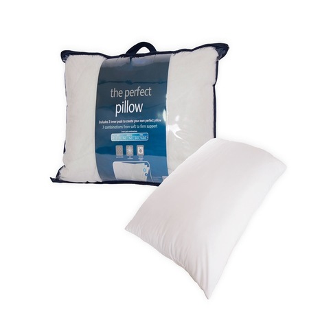 Perna pentru dormit Perfect Pillow, material fibra poliester ...