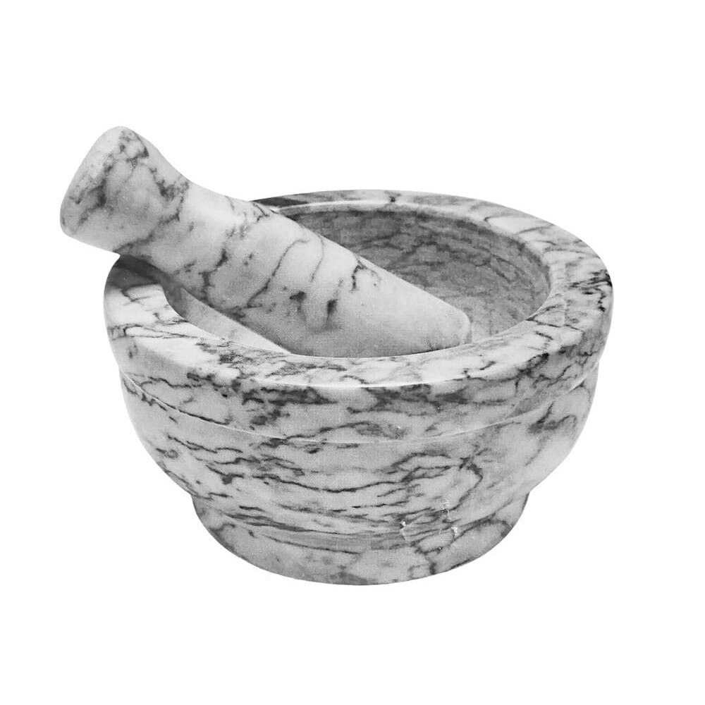 Mojar din granit, 15x8cm, ZILNER ZL-306 - Gri - eMAG.ro