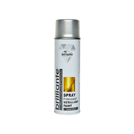 Vopsea spray Gri Metalizat Brilliante, 400ml - eMAG.ro