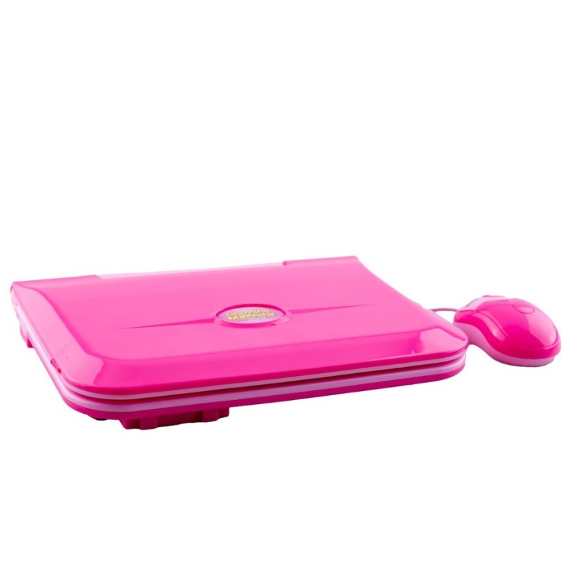 Laptop de jucarie pentru copii, 65 functii ecran LCD, Roz - eMAG.ro