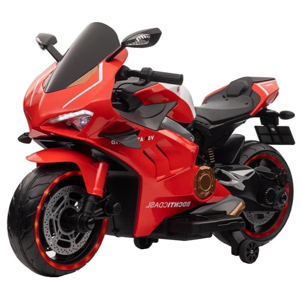 NOVOKIDS Super Rider GP elektromos gyerek motorkerékpár, akkumulátorral ...