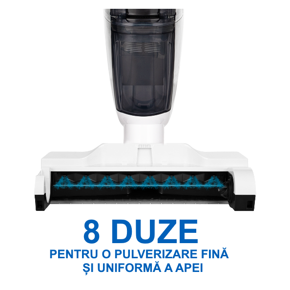 Aspirator cu mop electric rotativ fara fir, TESLA Powerstar AQ500 - eMAG.ro