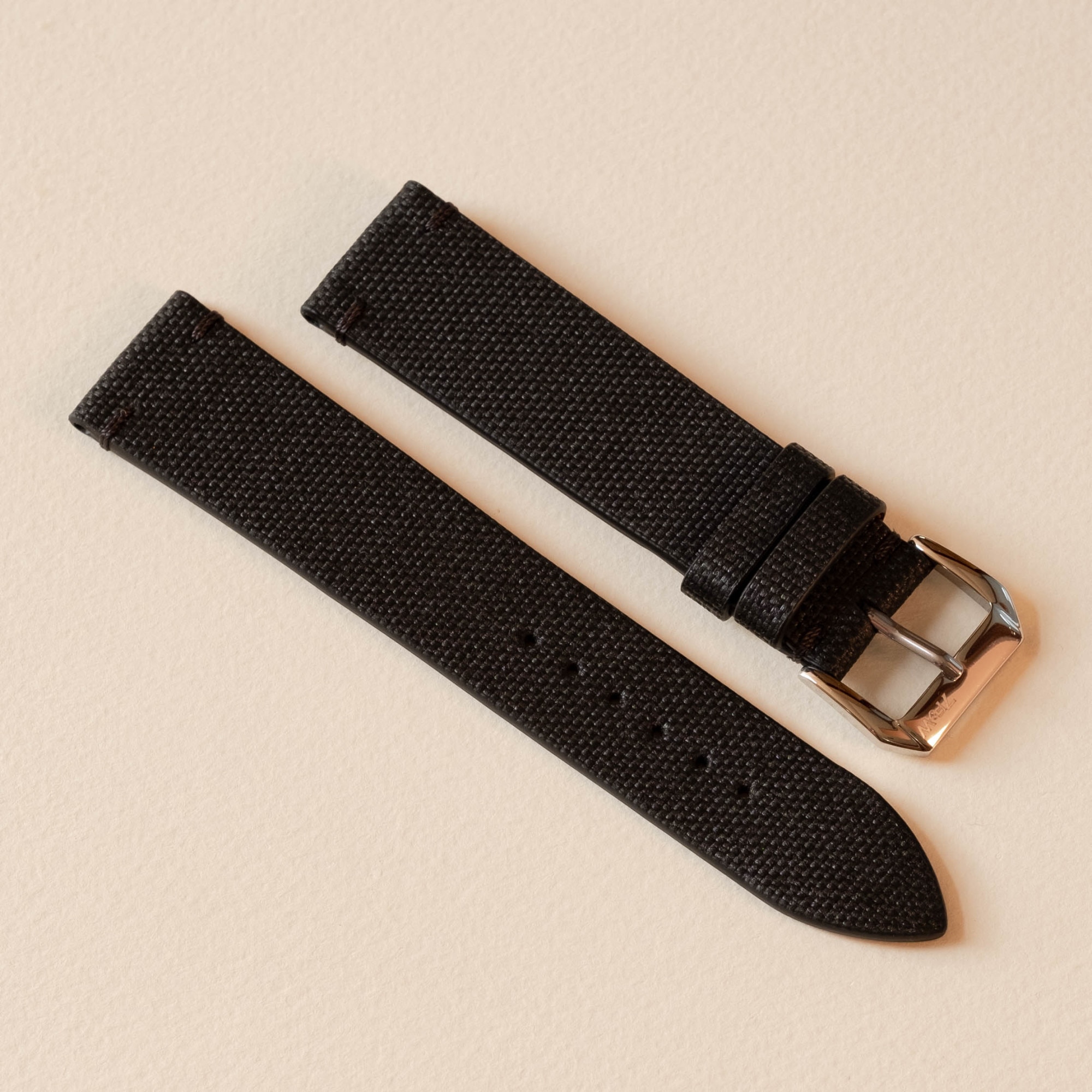 Curea ceas, unisex, din piele naturala, negru, 20 mm - eMAG.ro