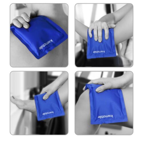 Set 2 Comprese de gel 28 x 13 cm pentru utilizare la cald/rece ...