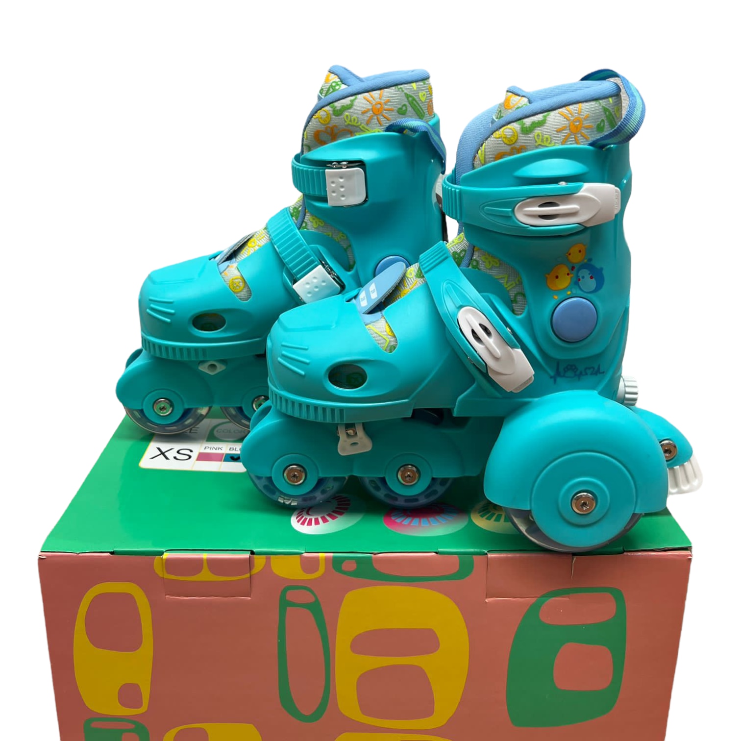 Role Go Kart Bia pentru fete, cu casca, cotiere si genunchiere, masuri ...