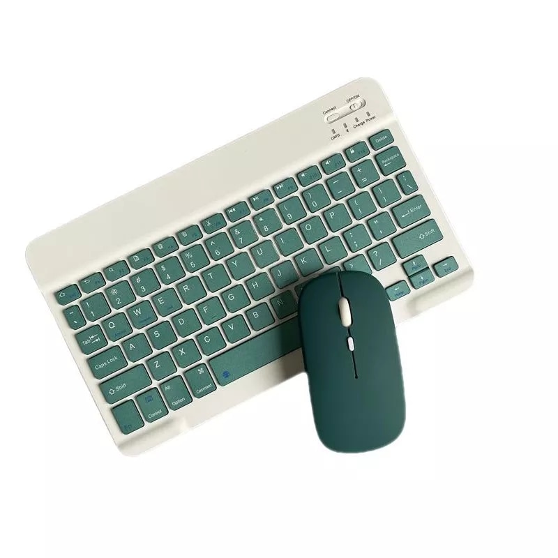 OEM Dual-mode egér/billentyűzet készlet, Bluetooth, 7'', sötétzöld ...