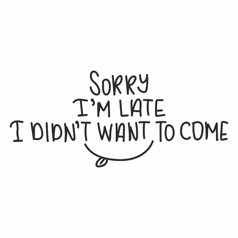 Sticker perete, Priti Global, cu mesaj amuzant, 57 cm - eMAG.ro