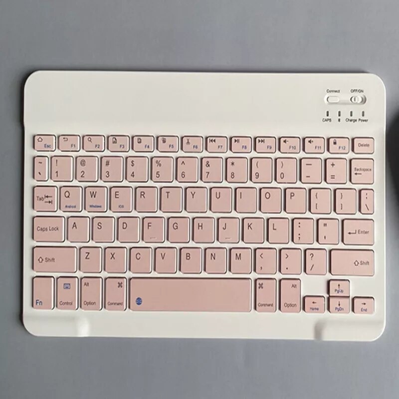 Tastatura, Bluetooth, 7'', Roz - eMAG.ro