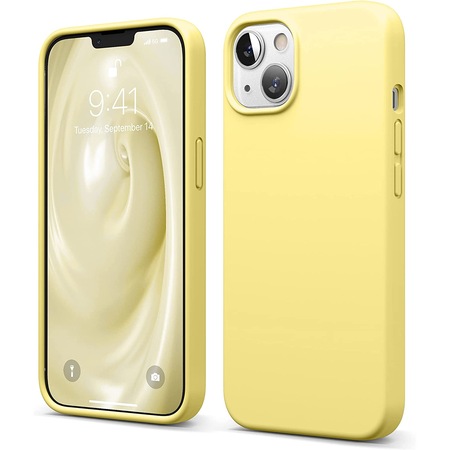 Husa telefon, ELAGO, iPhone 13, Silicon, Galben - eMAG.ro