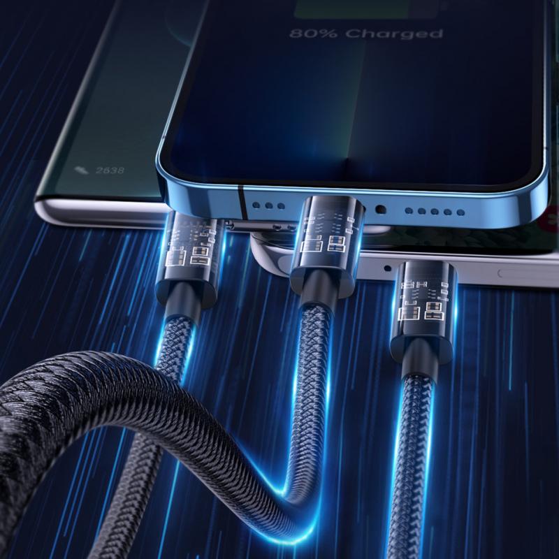 Кабел за зареждане и пренос на данни Joyroom 3 In 1 S 1t3015a5 Usb