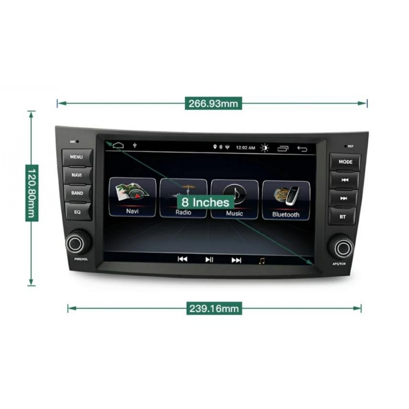 Мултимедия с навигация Mercedes W211, Android, 4+1+16 - eMAG.bg