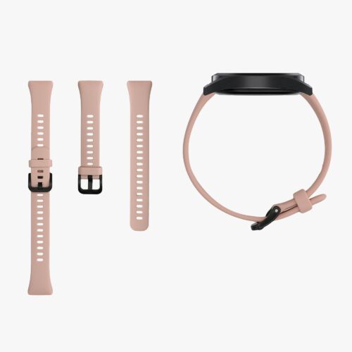 Set 2 Curele pentru Huawei Band 6, Kwmobile, Roz/Verde, Silicon, 59296. ...