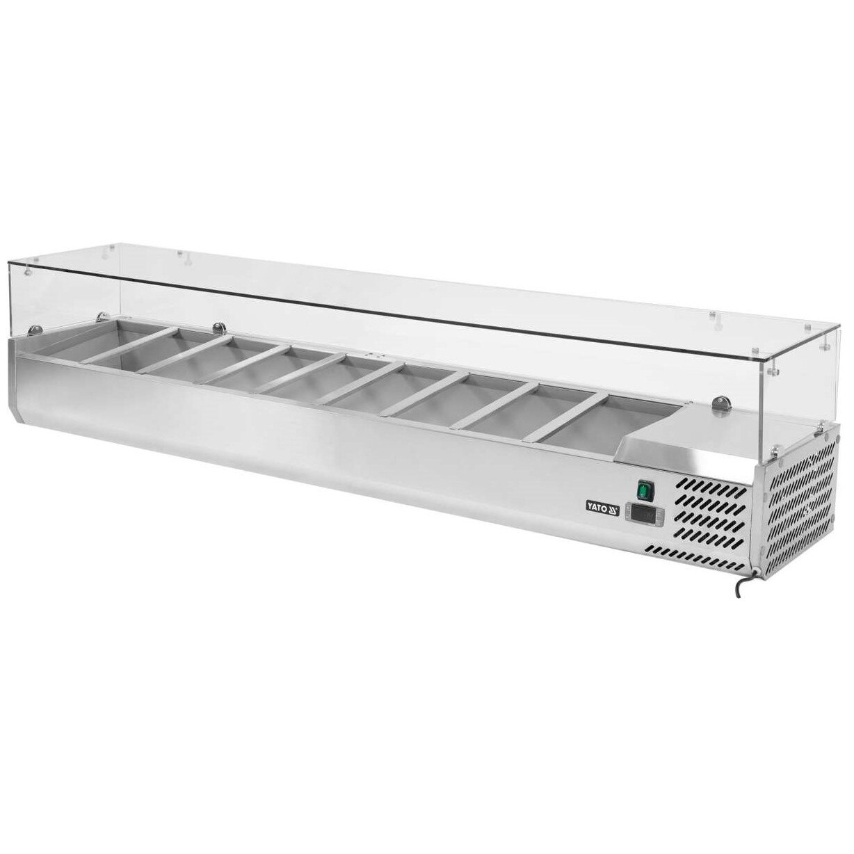 Vitrina frigorifica 9x GN 1/1/ Yato - eMAG.ro