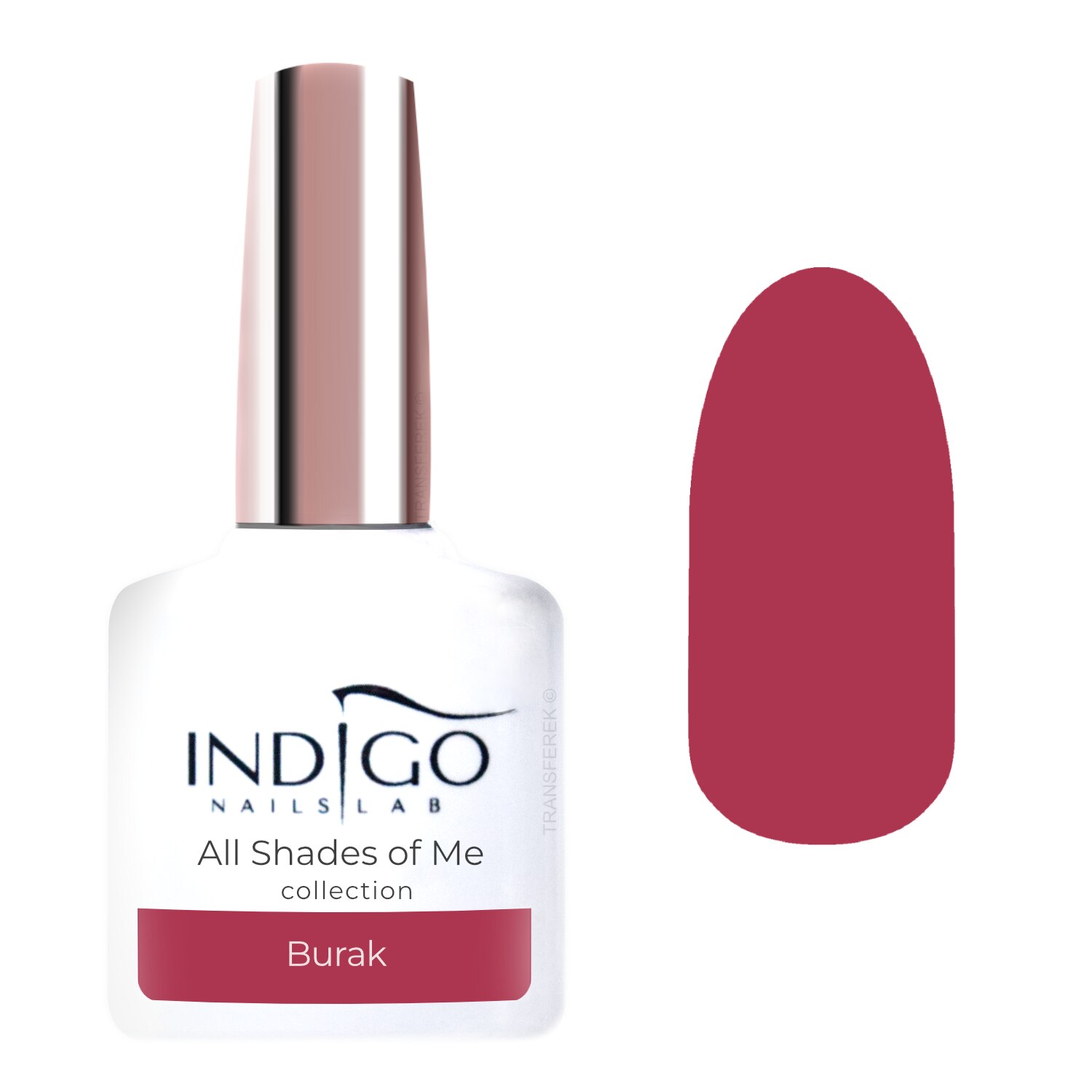 Indigó hibrid körömlakk, Burak, 7 ml, Piros - eMAG.hu