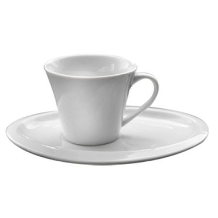 Set ceasca cu farfurioara din portelan pentru cafea ness 170ml - eMAG.ro