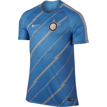 Tricou Nike Inter Milan Dry Squad pentru barbati, Blue/Wolf Grey, S ...