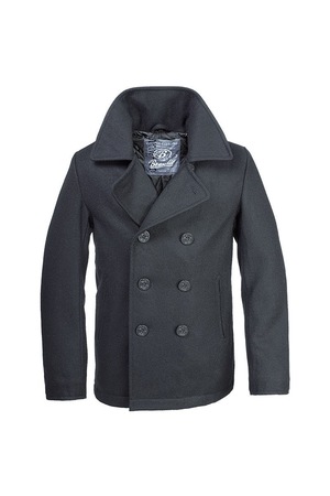 Palton Brandit Pea Coat Negru M - eMAG.ro