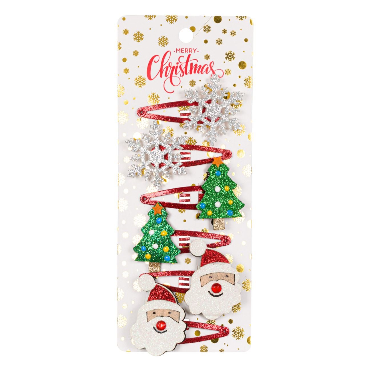 Set 6 agrafe par cu figurine decorative de Craciun, 6 cm - eMAG.ro