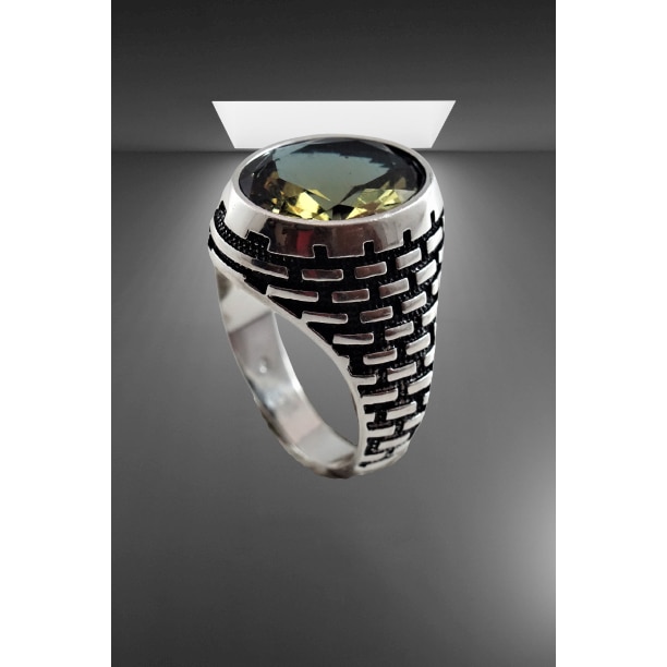 Inel din argint 925, TSR cu pietre semipretioase zultanit model ...