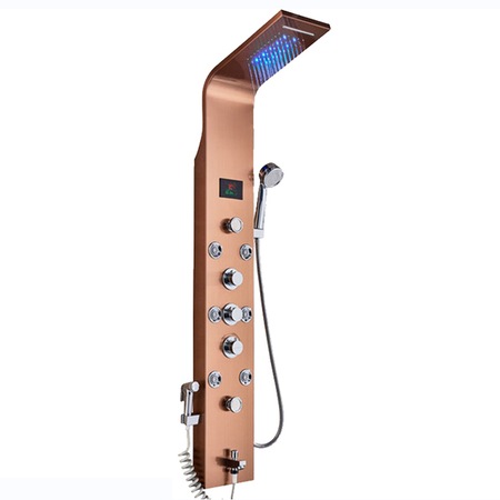 Panel dus, Blackswan, Tip M8009, model rose gold cu pipa, afisaj ...