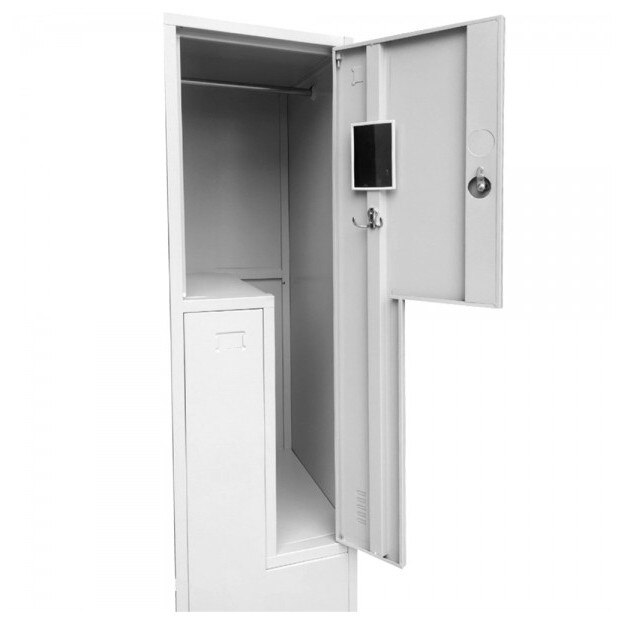 Vestiar metalic Premium 6 usi Z (3x2) si bancuta 1200x750x2200 mm ...