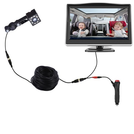 Camera video Full HD 1080p de monitorizare a bebelusilor si copiilor ...