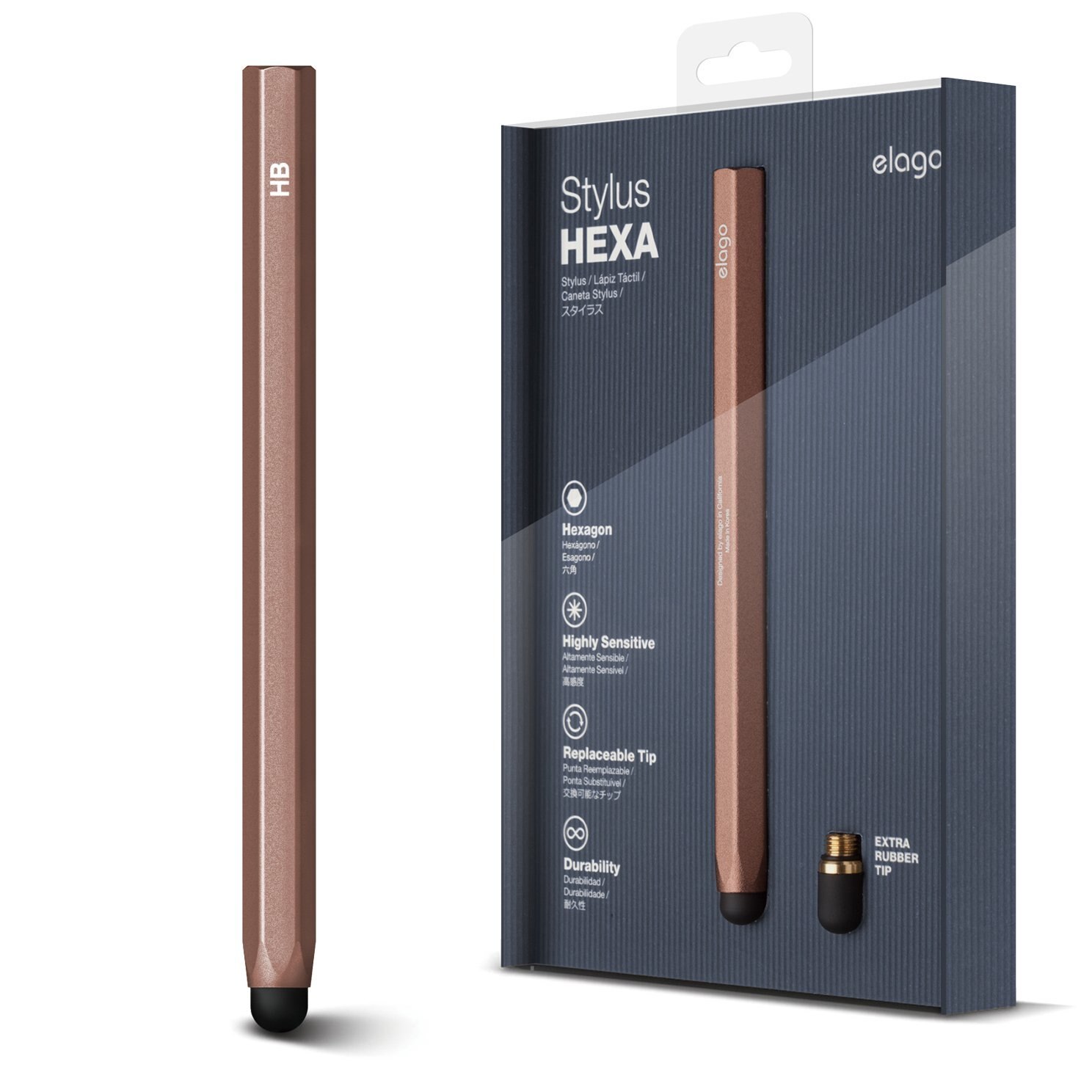 Stylus Hexa Elago pentru Apple iPhone / iPad / iPod iTouch si Galaxy ...