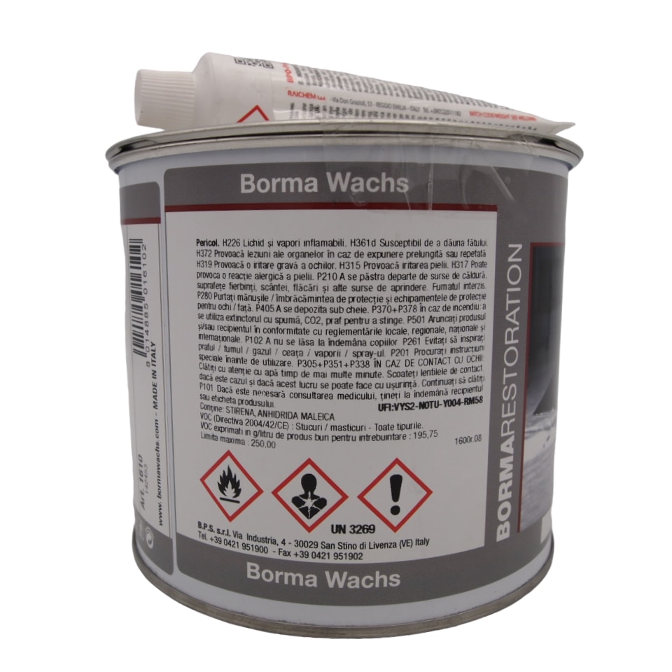 Chit bicomponent pe baza de solvent pentru marmura, Borma Wachs, K2 ...