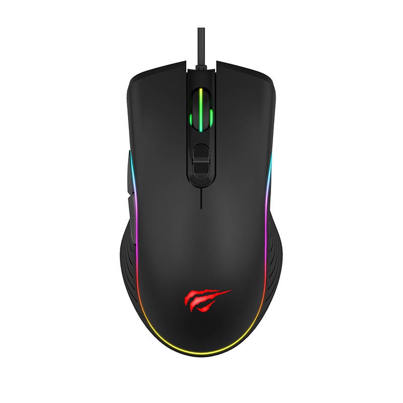 Mouse pentru Gaming Havit GOMENOTE MS1006 RGB 1000-3200 DPI - eMAG.ro