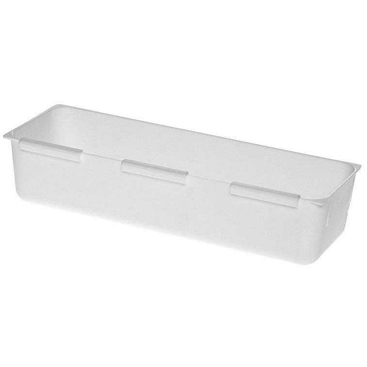 Organizator sertar, Plastic 22,5x8x5 cm alb - eMAG.ro