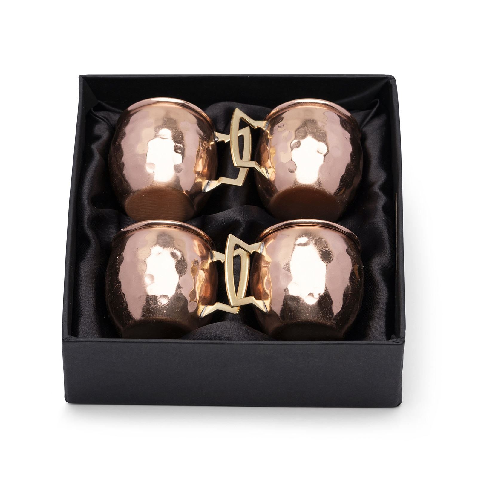 Set 4 mini-cani din cupru - eMAG.ro