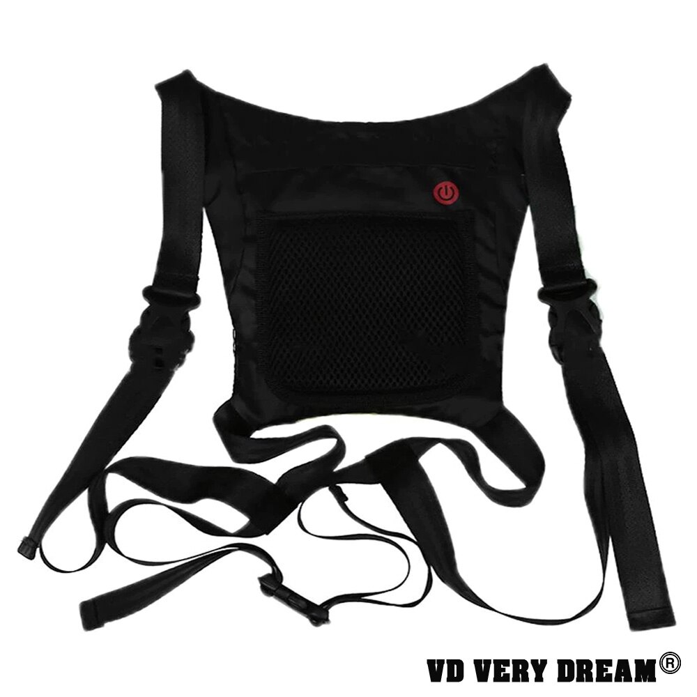 Vesta semnalizare smart, telecomanda, VD Very Dream®, Verde/Negru - eMAG.ro
