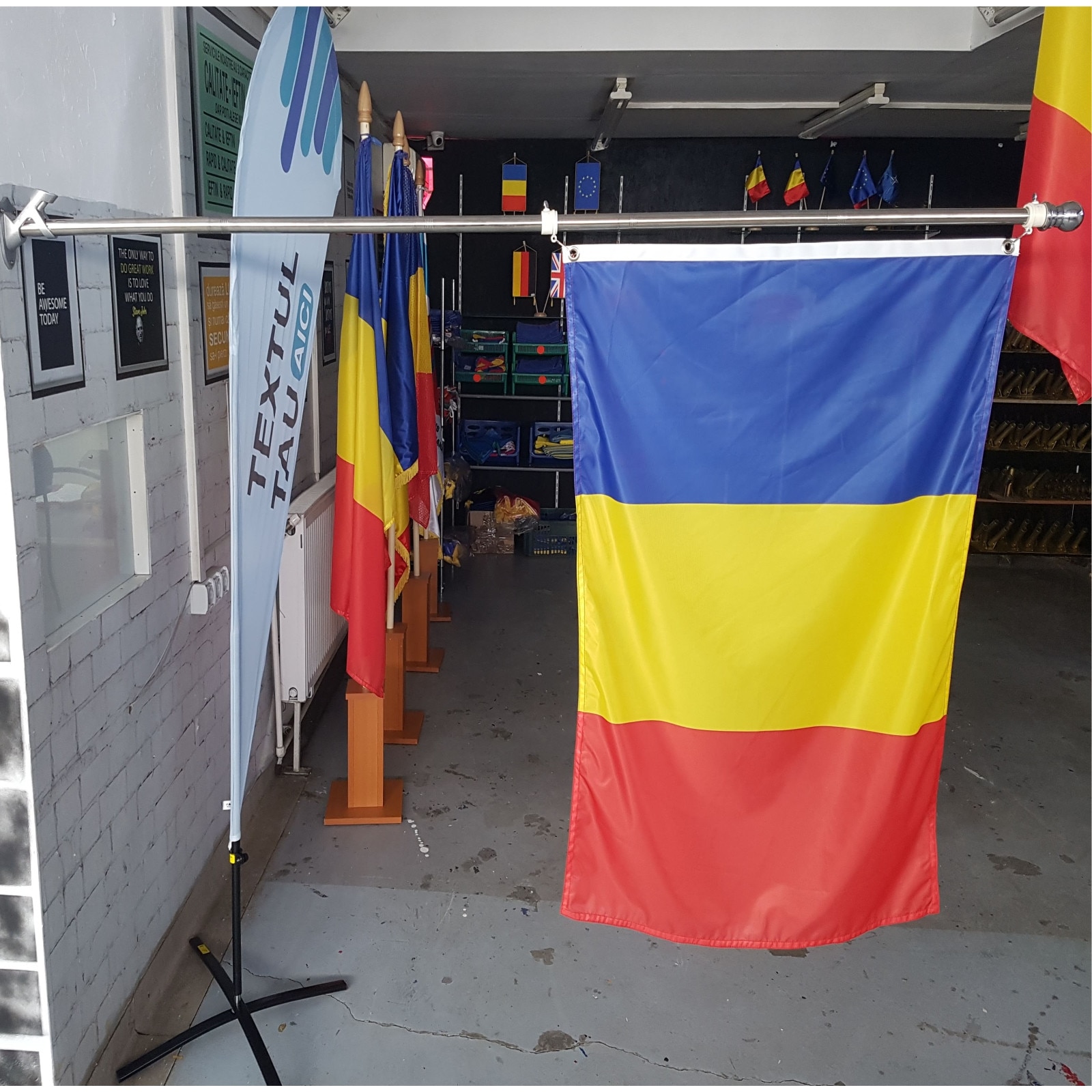 Kit Steag Romania cu lance metalica si suport perete, Color Tuning SRL ...