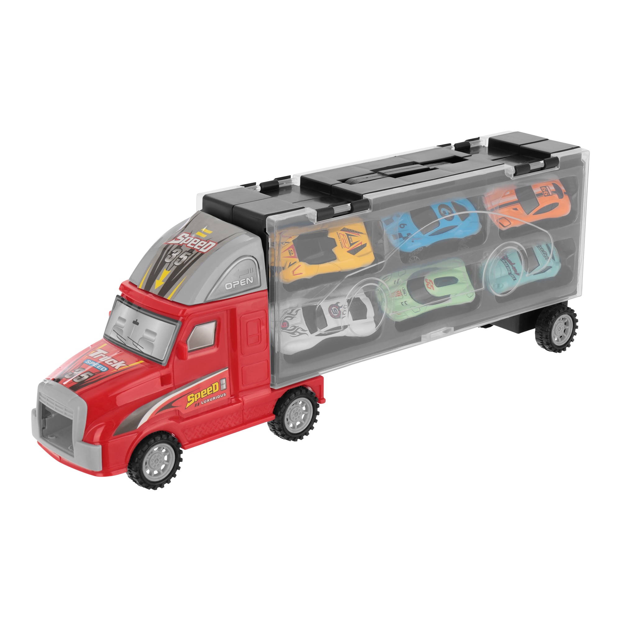 Set de 6 masini de jucarie pentru copii - eMAG.ro