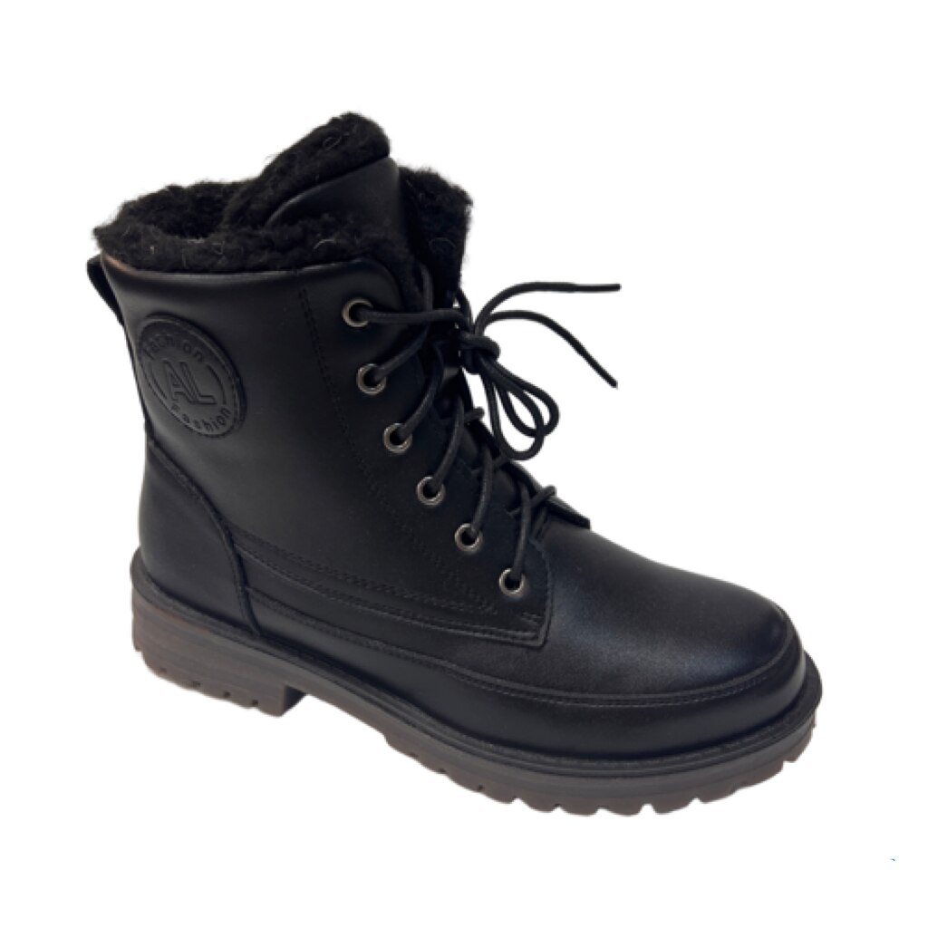 Ghete dama, bk850-1, model lna, cu fermoar, piele ecologica - eMAG.ro