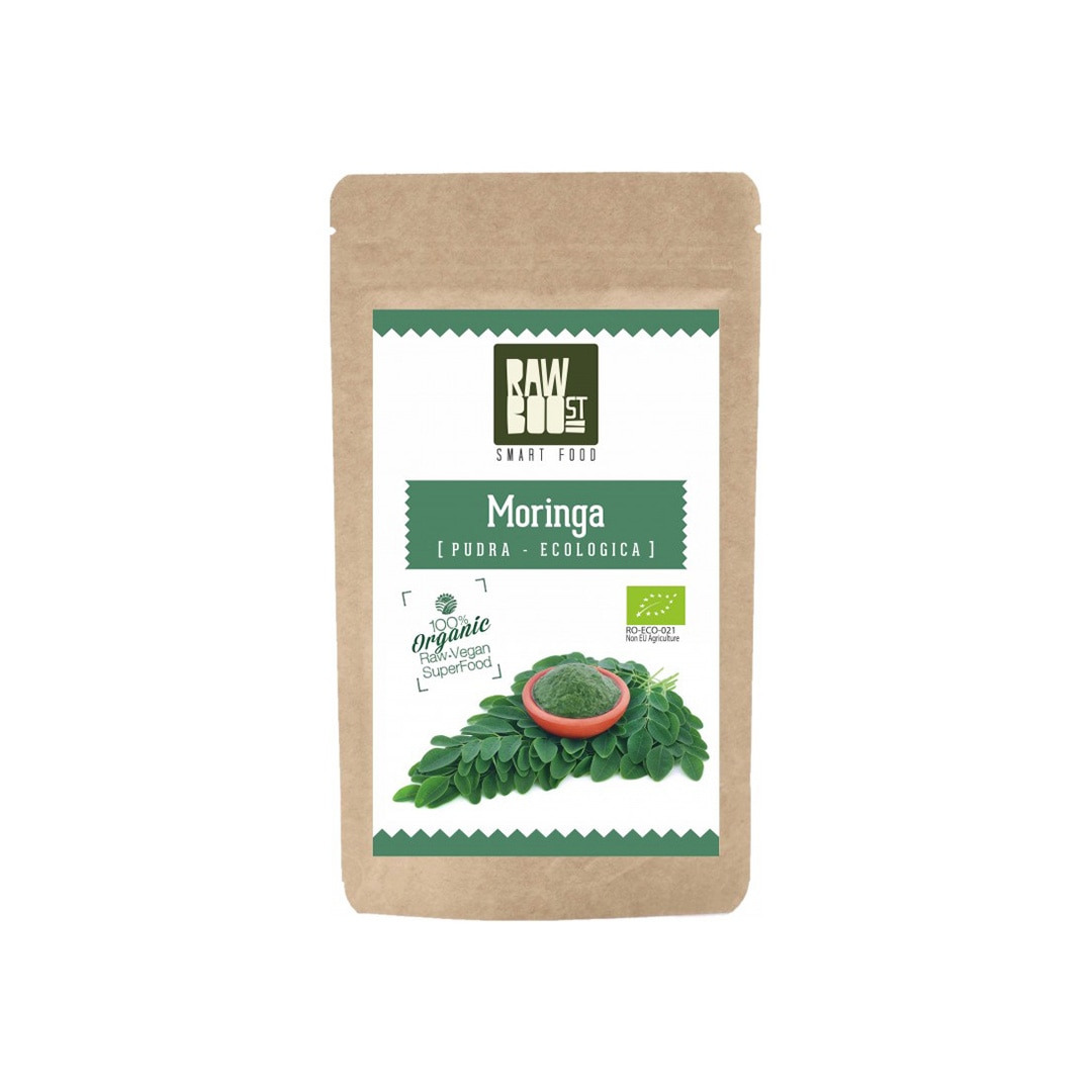 Moringa pudra eco, 125g, Rawboost - eMAG.ro