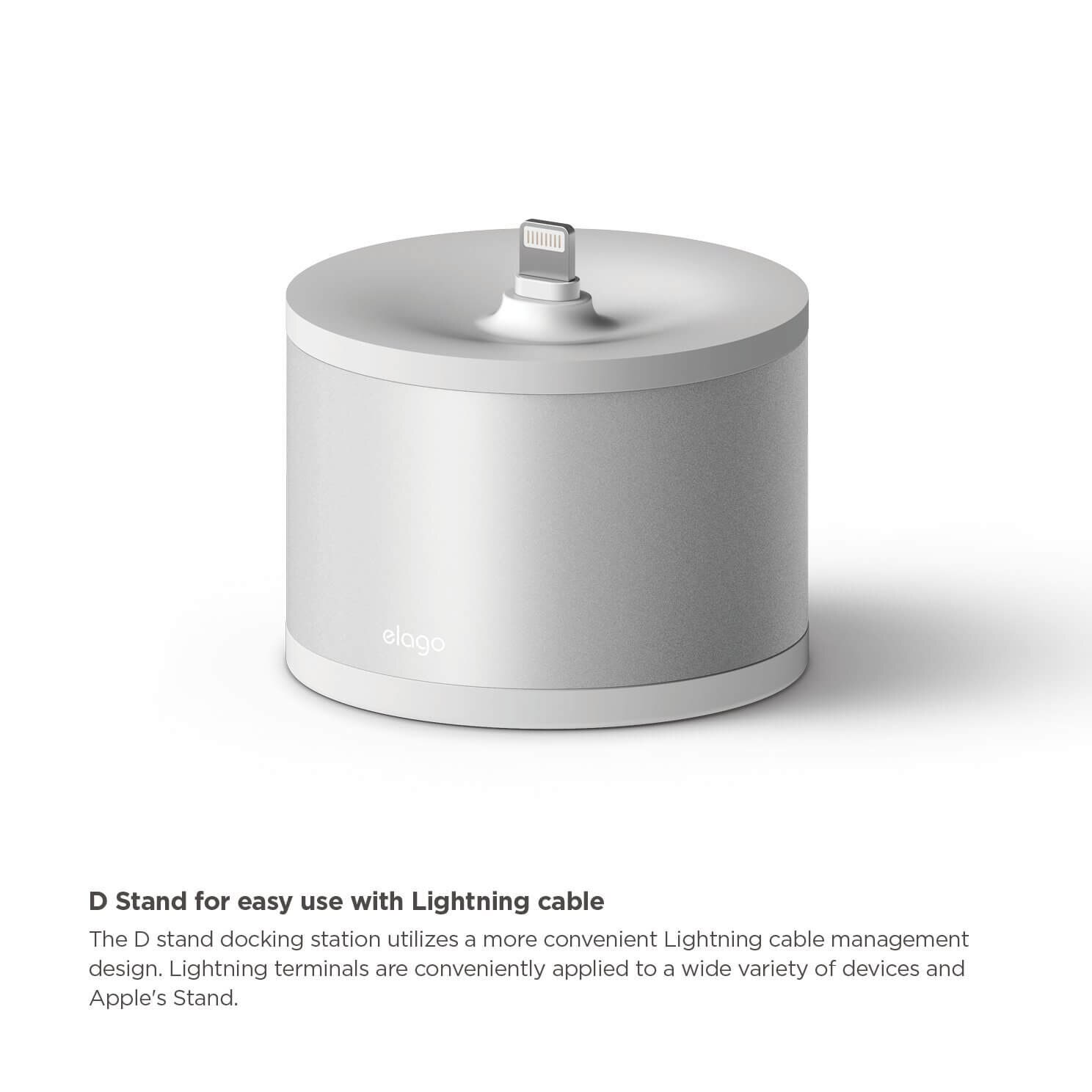 Elago D Stand Lightning Charging Station - док станция за iPhone, iPad ...
