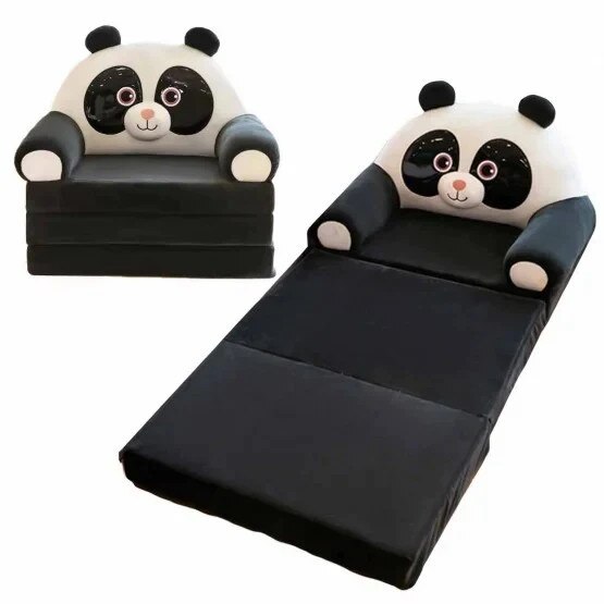 Fotoliu din plus extensibil cu 3 placi - Ursuletul Panda - eMAG.ro